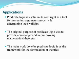 First Order Predicate Logic Fopl PPTX