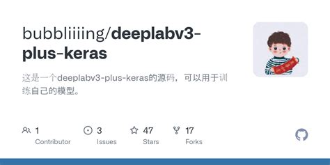 GitHub bubbliiiing deeplabv plus keras 这是一个deeplabv plus keras的源码可以用于训练自己的模型