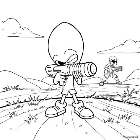 Squid Splatoon 2 Coloring Pages