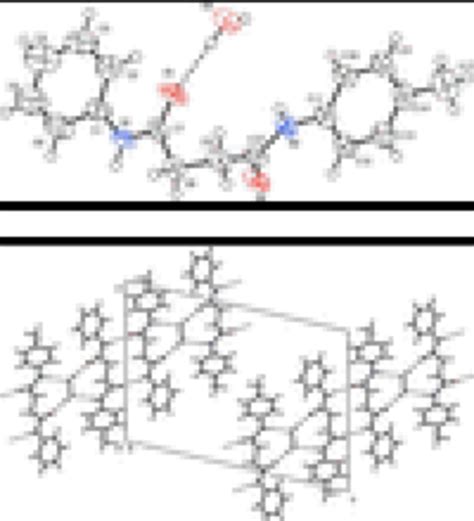 The Asymmetric Unit Of The Title Compound Showing Atom Labelling And Download Scientific