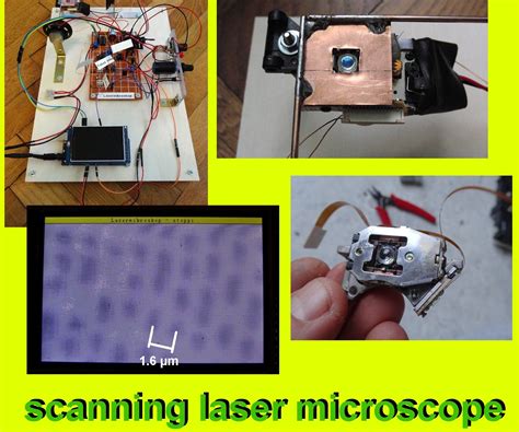 Scanning Laser Microscope With Arduino 7 Steps With Pictures