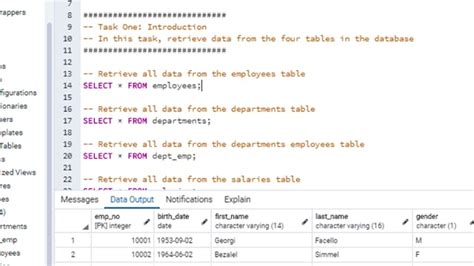 Performing Data Aggregation Using Sql Aggregate Functions