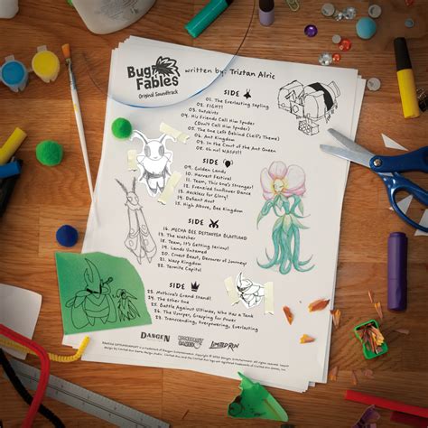 Bug Fables 2lp Vinyl Soundtrack Limited Run Games