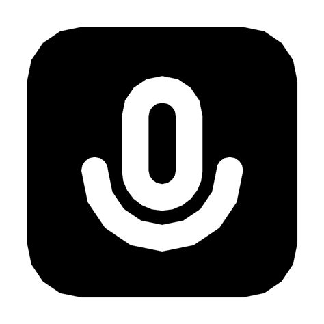 Mic Square F Vector Svg Icon Svg Repo