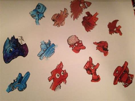 Faces From Random Blobs Creations Amino Amino
