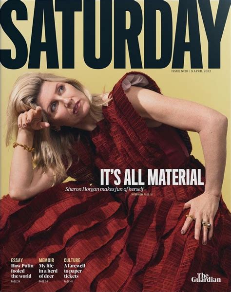 Guardian Saturday Mag 09 04 2022 Sharon Horgan Paddy Considine Vladimi Yourcelebritymagazines