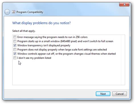 Using Program Compatibility Mode In Windows 7