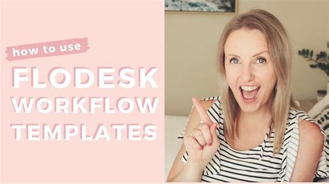 flodesk workflow 👉 how to create an email nurture sequence email