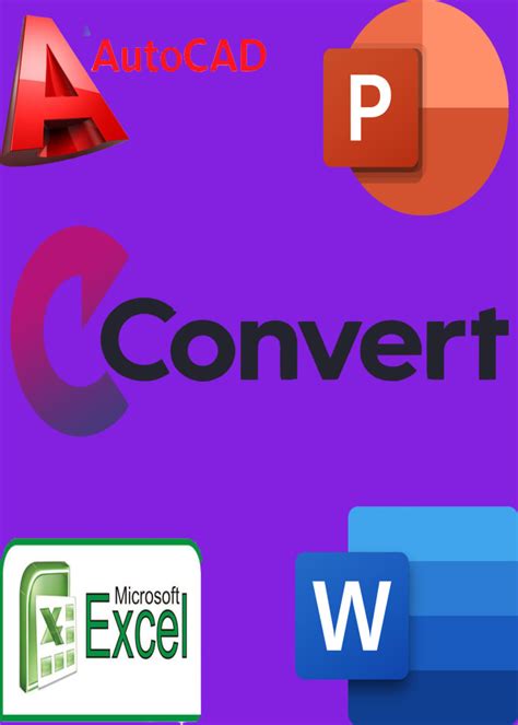 How To Convert Pdf File Word Excel Auto Cad Power Point Image Videos By
