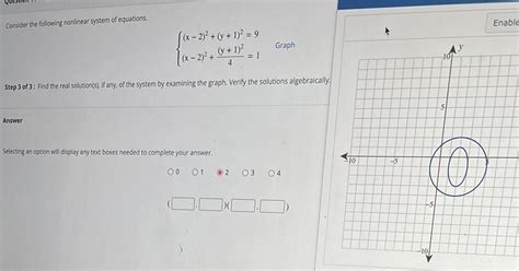 [answered] Consider The Following Nonlinear System Of Equations X 2 Y 1 Kunduz