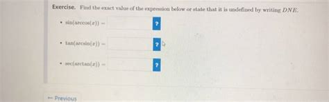 solved transcribed image text exercise find the exact value of