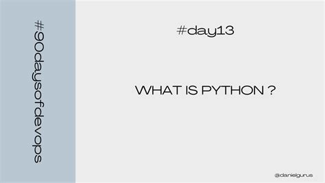 What Is Python