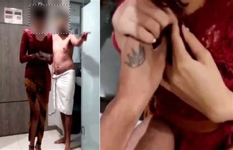 Video Seks Perempuan Berkebaya Merah Warna Identik Gairah Seks