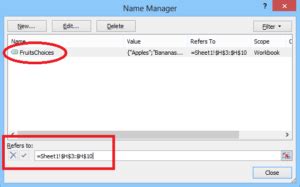 Use Dynamic Range Names In Excel For Flexible Dropdowns