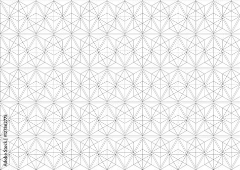 Simple Line Art Black And White Geometric Pattern Background Abstract Modern Graphic Design