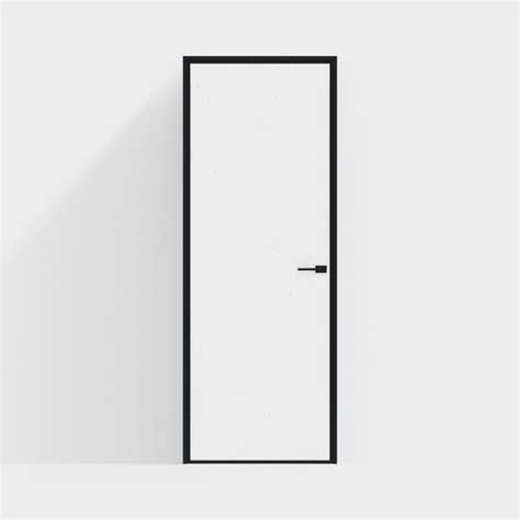 Minimal Door 3d Model For Modern Aesthetics