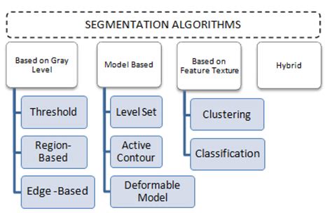 Fig 5 Classification Of Different Segmentation Algorithms