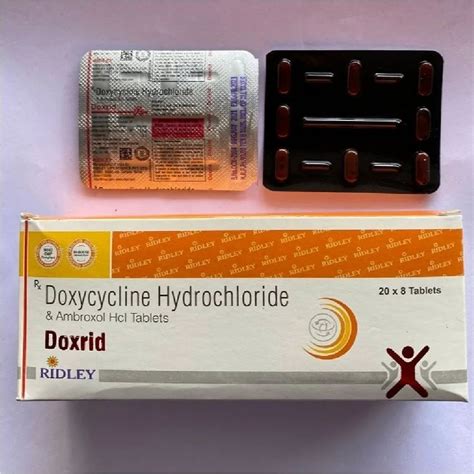 Doxrid 100mg Doxycycline Hydrochloride Tablets At Rs 40 Stripe In Nagpur
