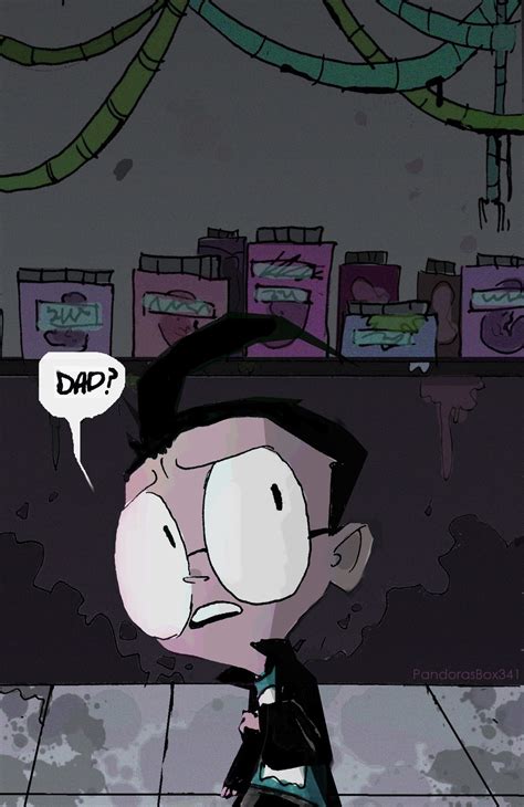 Drawings Yeah I Do Those Dib Heard Noises Downstairs And Decided To Check