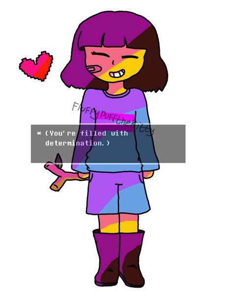 Frisk The Human By Fluffypuffthekitty On Deviantart