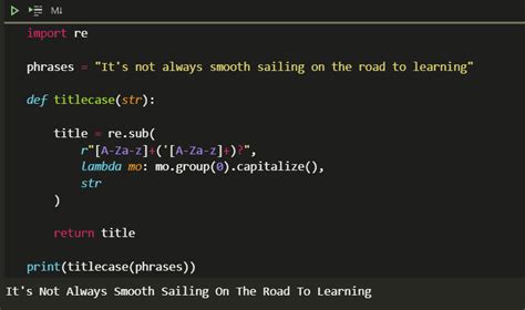 python字符串操作 title 方法将每个单词改为标题形式 雨园博客