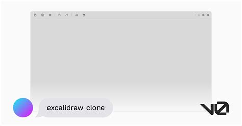 Excalidraw Clone A Shadcnui And V0 Generation V0