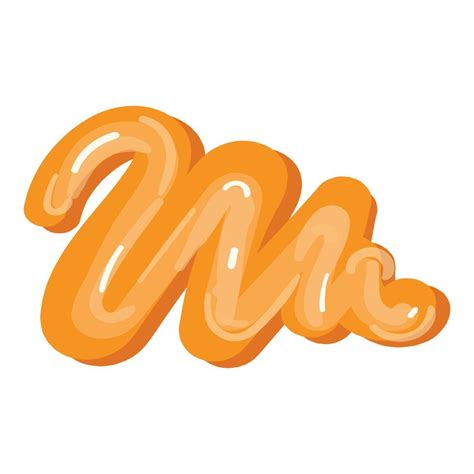 Burger Sauce Icon Cartoon Vector Cheese Bun Vector Art At Vecteezy