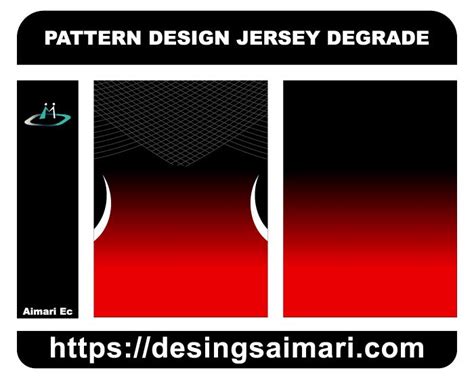 Pattern Design Jersey Degrade Desings Aimari