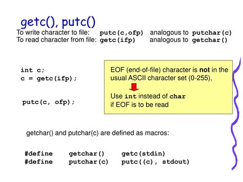Ppt Introduction To C Lecture 8 Input Output Operating System