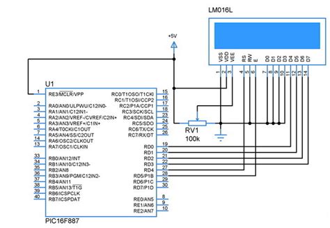 How To Display In Lcd Interfaced With Pic Microcontroller Kelai
