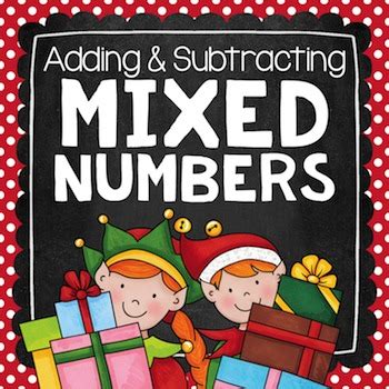 Adding Subtracting Mixed Numbers Task Cards By The Primary Gal