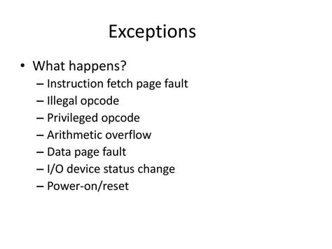 Ececs 552 Microprogramming And Exceptions Ppt Download