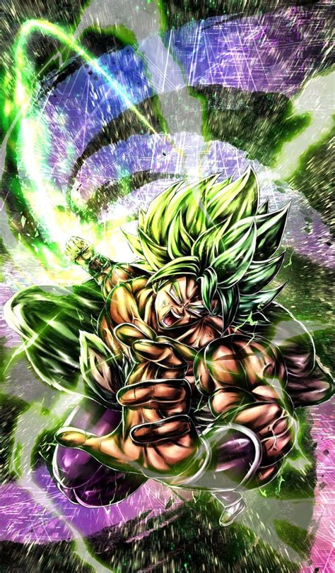 Download Dragon Ball Super Broly Iphone In Space Theme Wallpaper