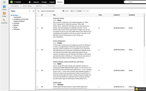 Itsm Self Service Portal Manageengine Sevicedesk Plus