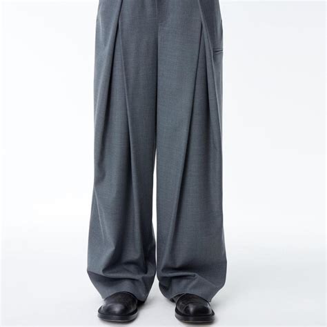 ADER Error Vassi Slacks Grey Size Small Waist Depop