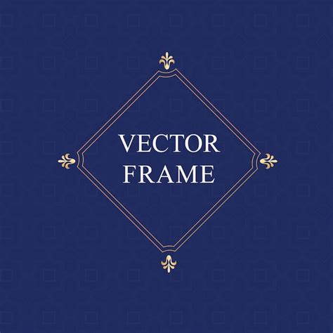 Premium Vector Gradient Frame Design