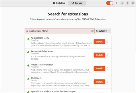 How To Install And Manage Gnome Shell Extension Baeldung On Linux