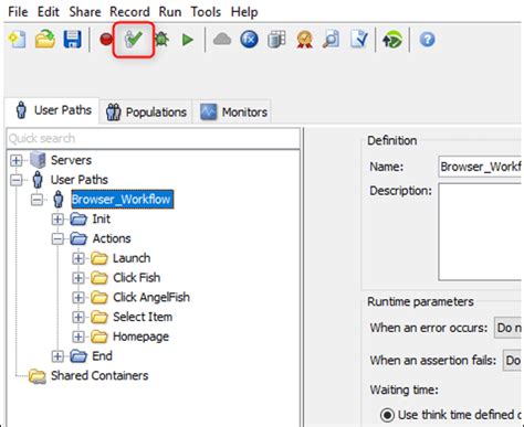 Neoload Check User Path How To Replay And Validate Script