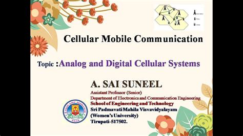 Unit 1 Cmc Analog And Digital Cellular Systems Youtube