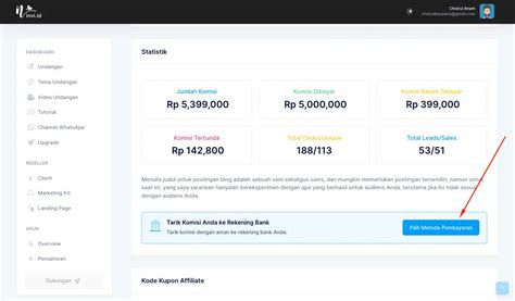 Cara Menambahkan Rekening Pembayaran Invi