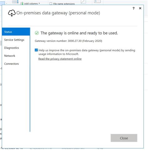 Issues With On Premises Data Gatewaypersonal Mode Microsoft Fabric Community