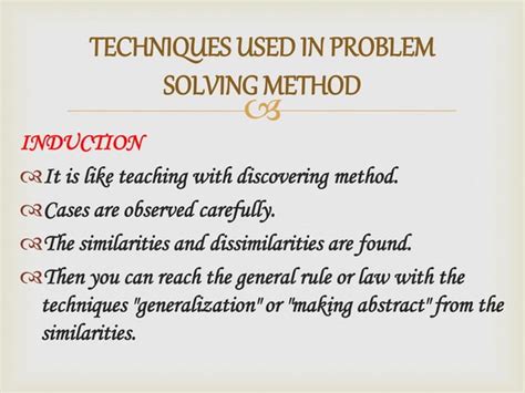 Problem Solving Method Ppt Pptx
