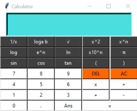 Github Joolaoye Pycalculator A Gui Calculator Developed In Python Using The Tkinter Library