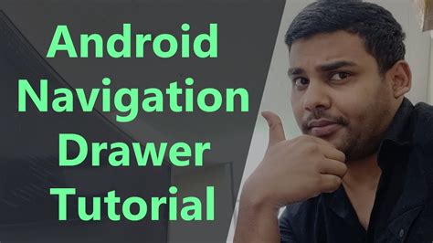Android Navigation Drawer Tutorial With Navigation Component Youtube