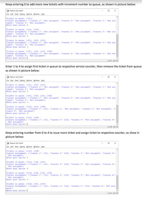 Solved Write A Python Program To Create A Simple Queue