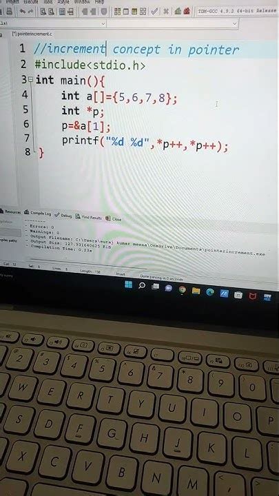 Increment In Pointerpointerincrement Coder Codewithfun Codewithfun Youtube