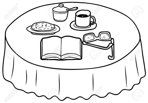 Раскраска стол с едой 72 фото