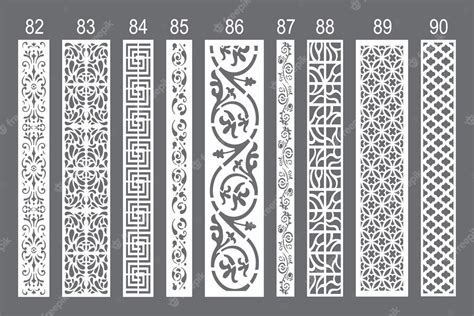 Premium Vector Jali Design For Laser Cutting And Cnc Machine