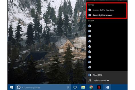 How To Pin Documents To The Taskbar And Declutter Your Desktop