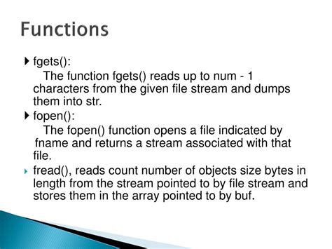 Ppt Eof And Fseek Powerpoint Presentation Free Download Id5511066